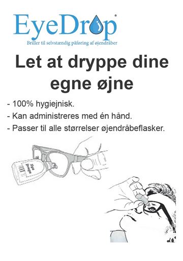 Brille til øjendråber (Hjemmeplejens udgave) EyeDrop